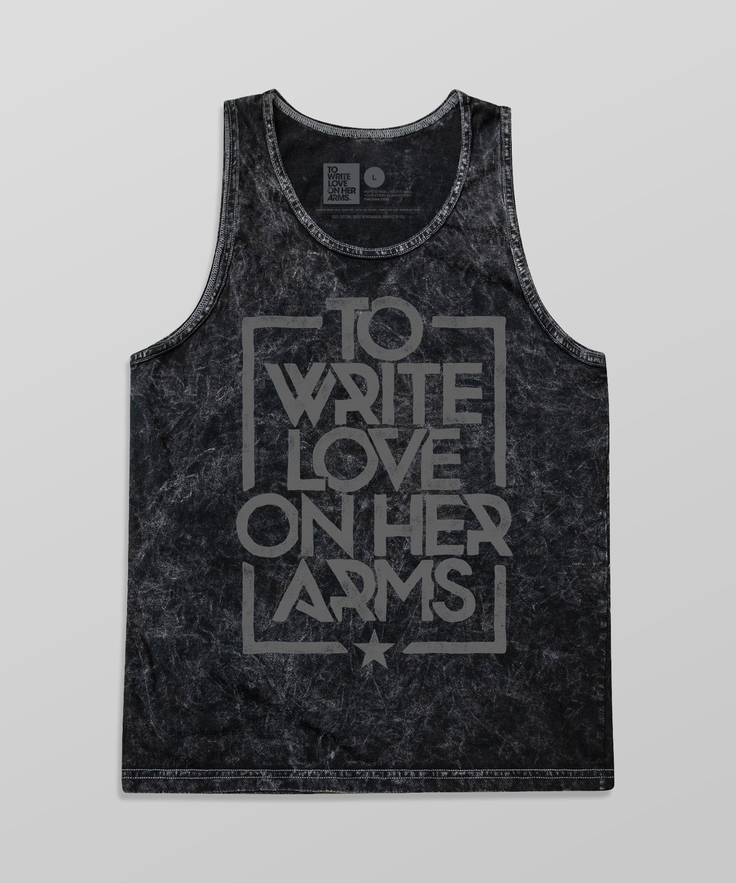 Direction Reflective Tank – To Write Love on Her Arms.