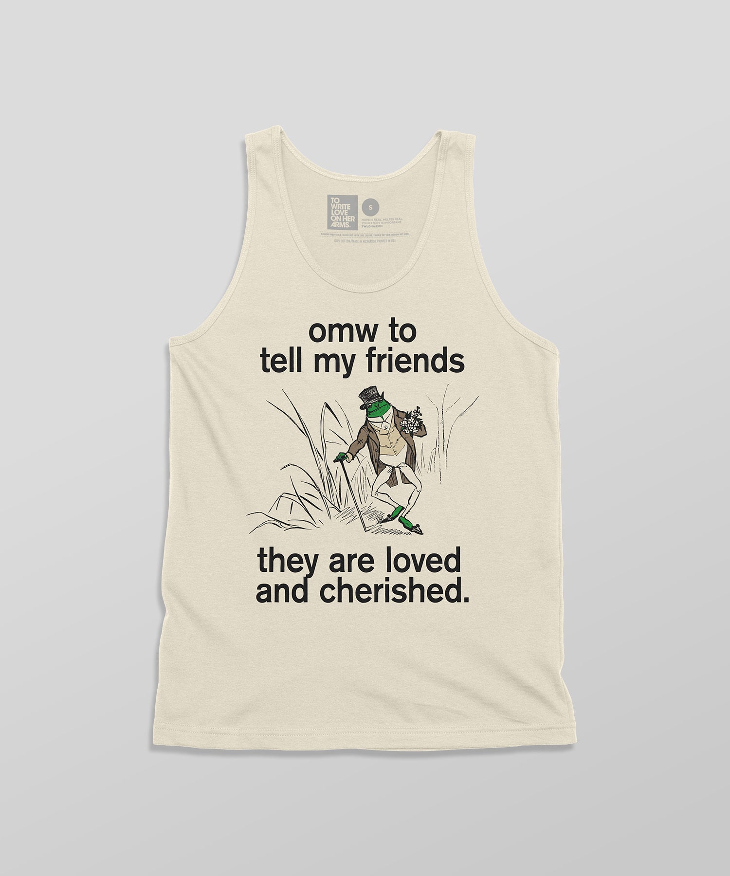 OMW Tank – To Write Love on Her Arms.