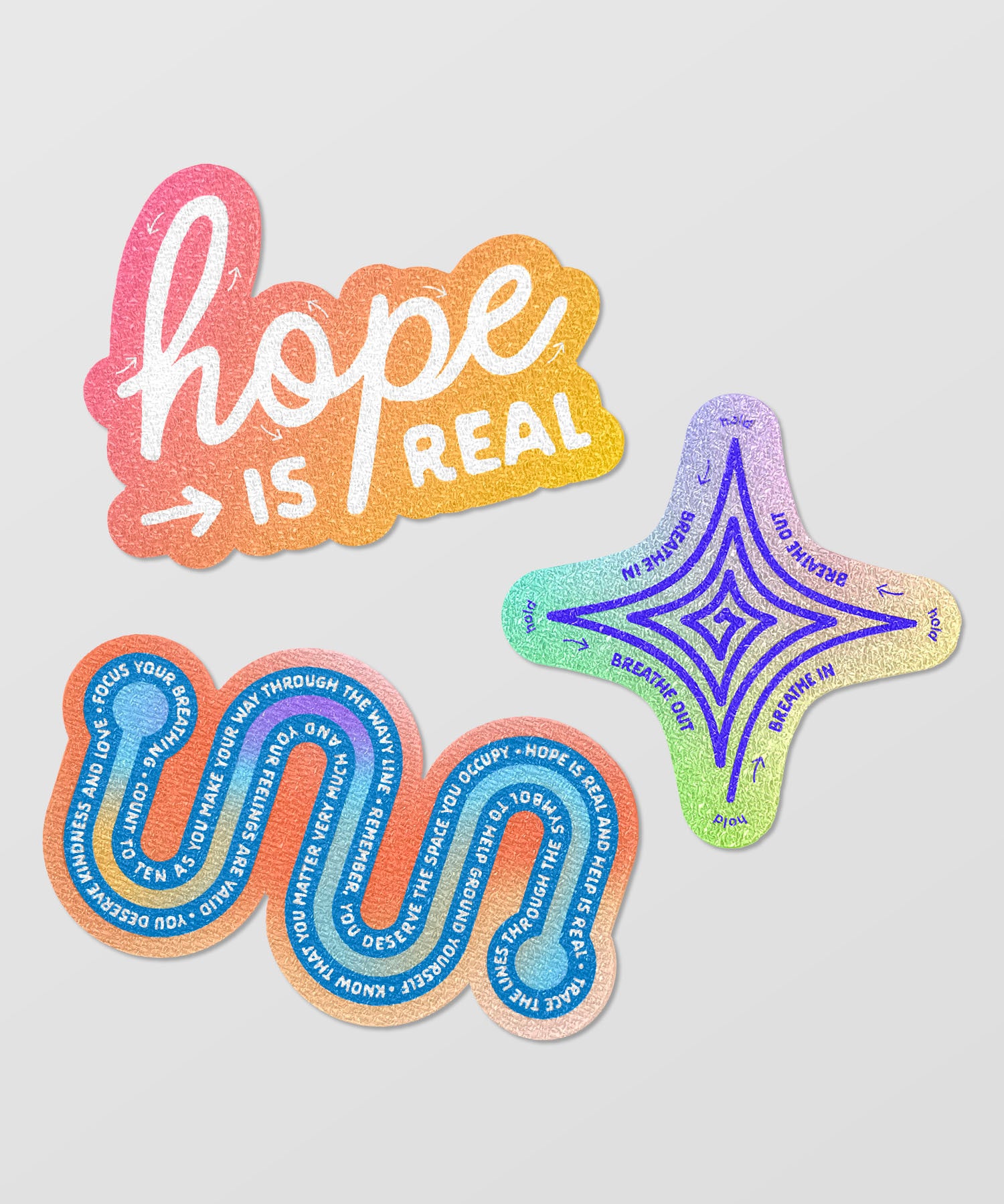 Textured Sticker Pack – To Write Love on Her Arms.
